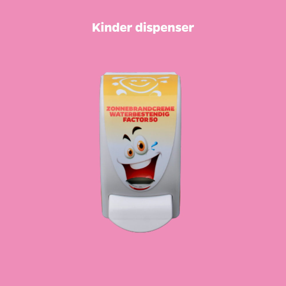 Zonnebrandcrème dispenser - Kinder uitvoering - Factor 50 - HIPHOT