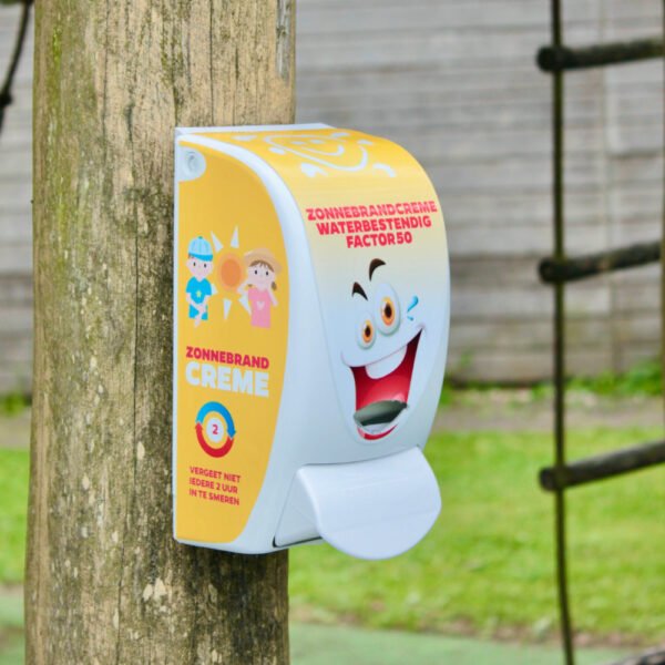 Zonnebrandcrème dispenser - Kinder uitvoering - Factor 50 - HIPHOT